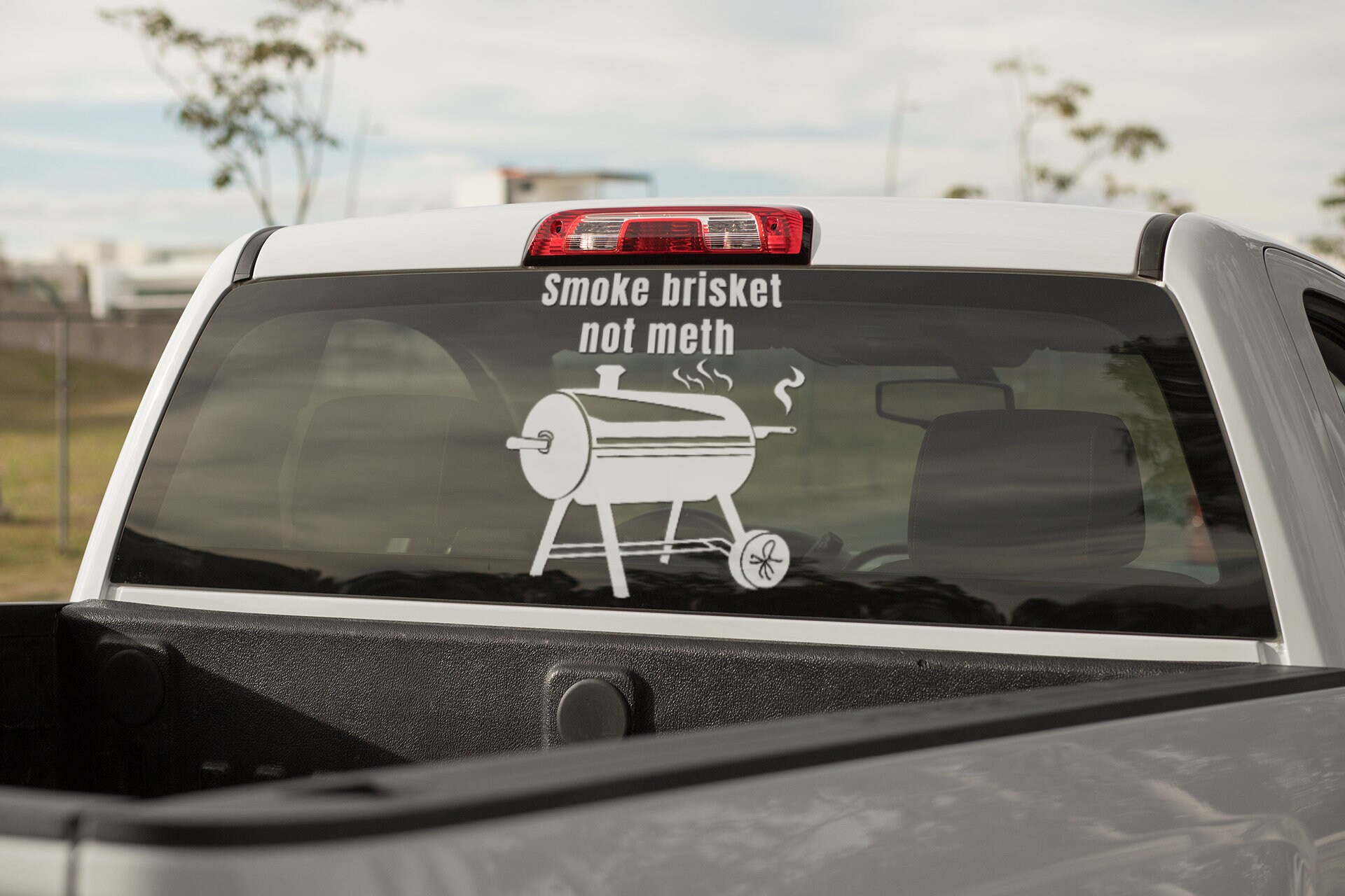 Smoke Brisket Vinyl Decal Funny Vinyl Decal Waterproof - Etsy