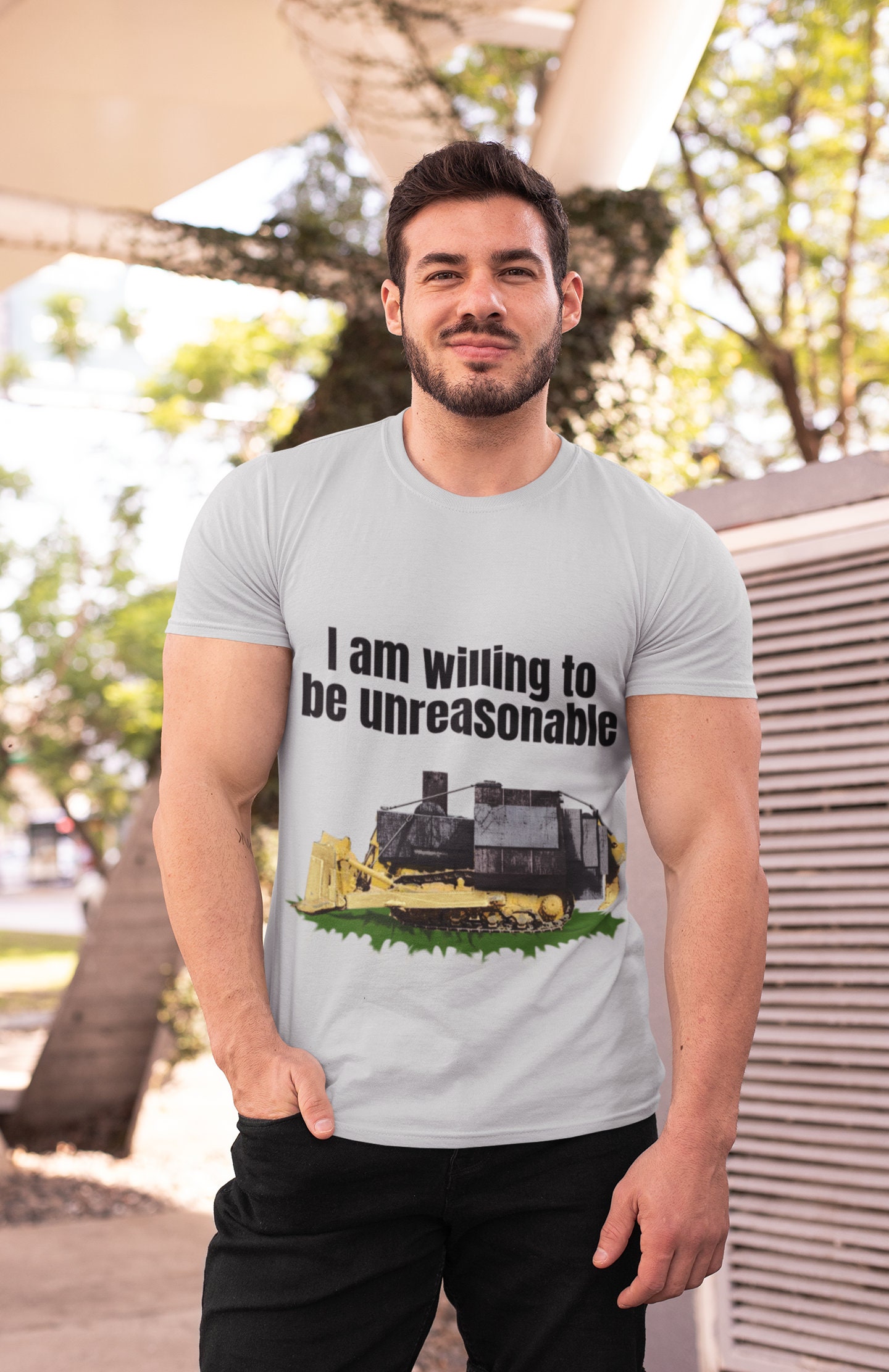 I Am Willing to Be Unreasonable Unisex T-shirt, Marvin Heemeyer ...