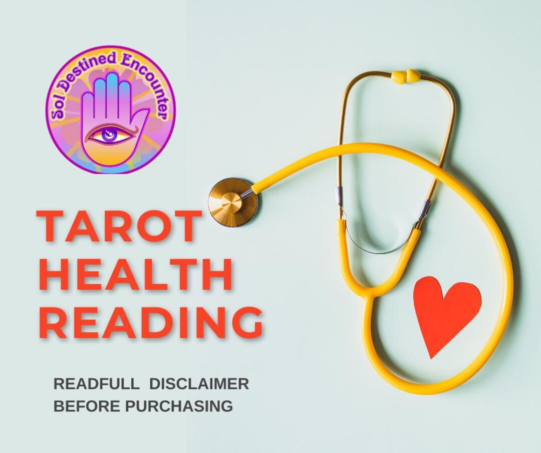 Health Status /preventive Health Tarot Reading Health Issues or Get ...