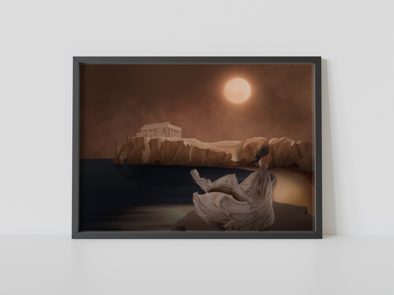 Circe by the Sea - Art Print - Etsy