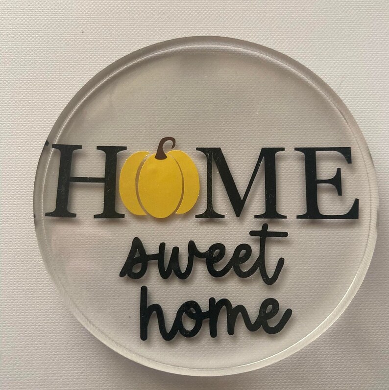 Fall Resin Coaster Set of 4 With Matching Coaster Holder • Unique Fall ...