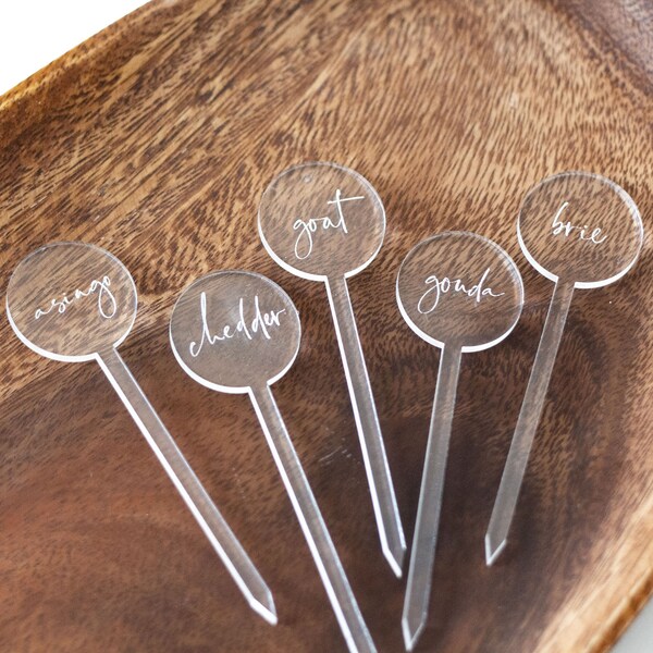 Cheese Markers - Etsy