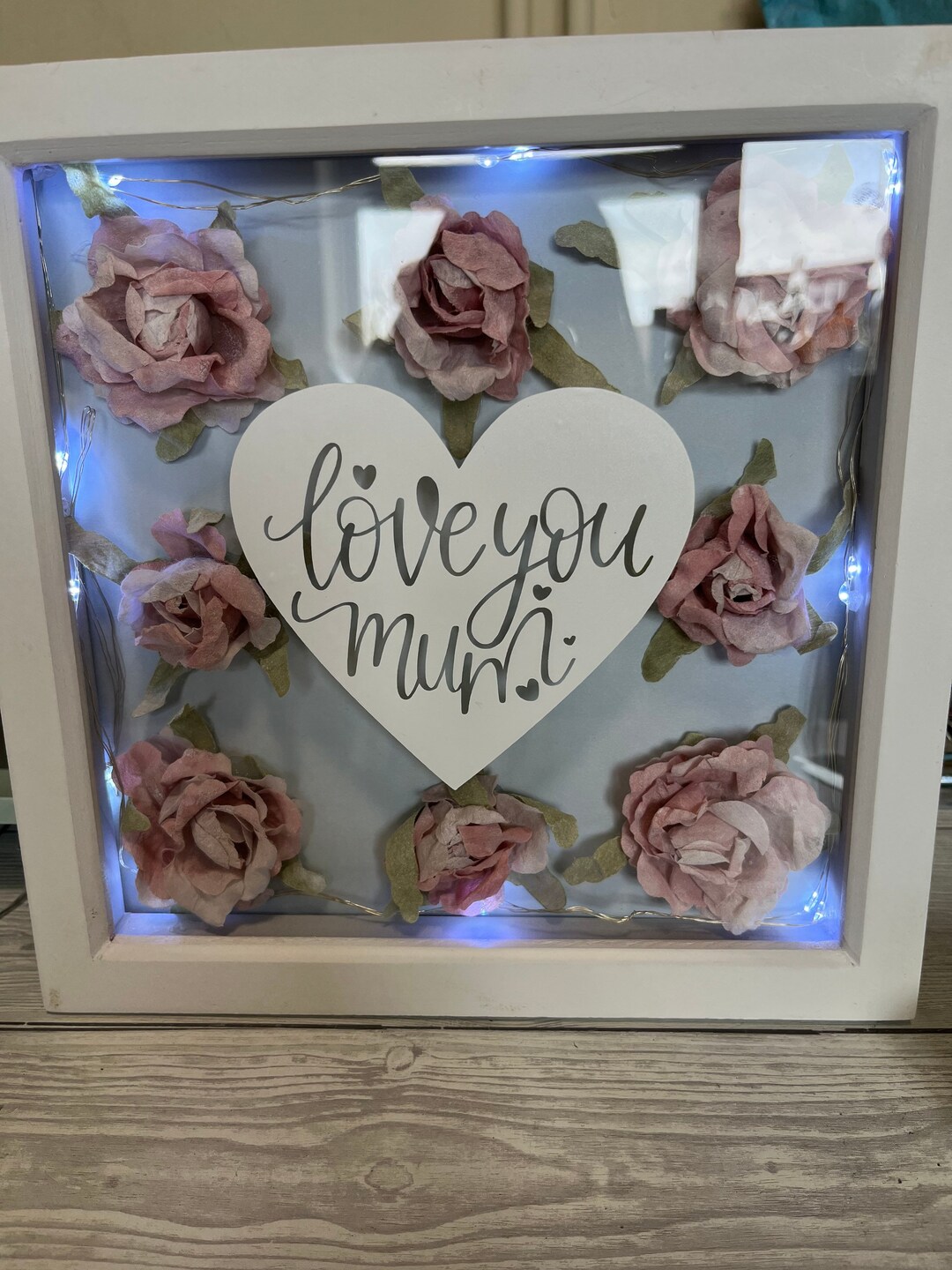 Mum Shadow Box - Etsy