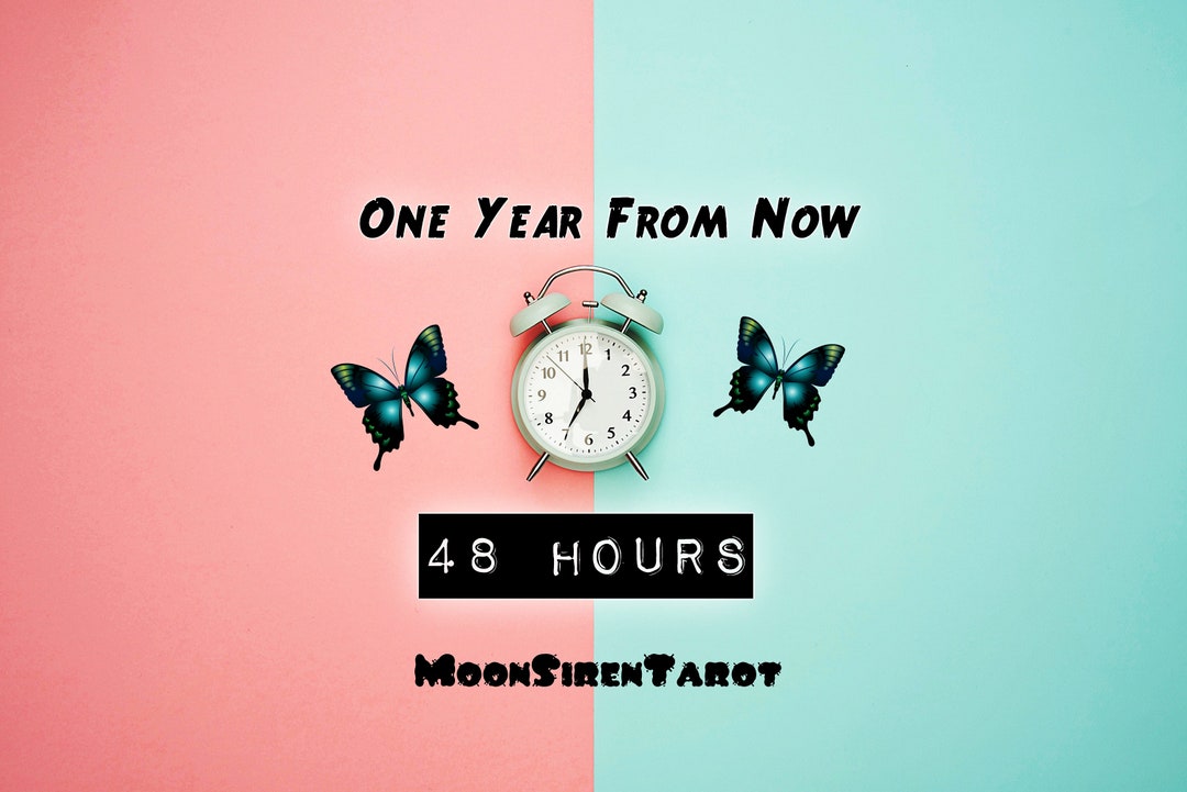 Your Life ONE YEAR From Now Tarot Reading - Etsy