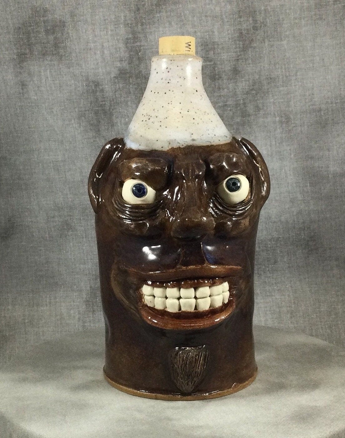 Face Jug, Southern Folk Art, Ugly Jug, Sculpture - Etsy