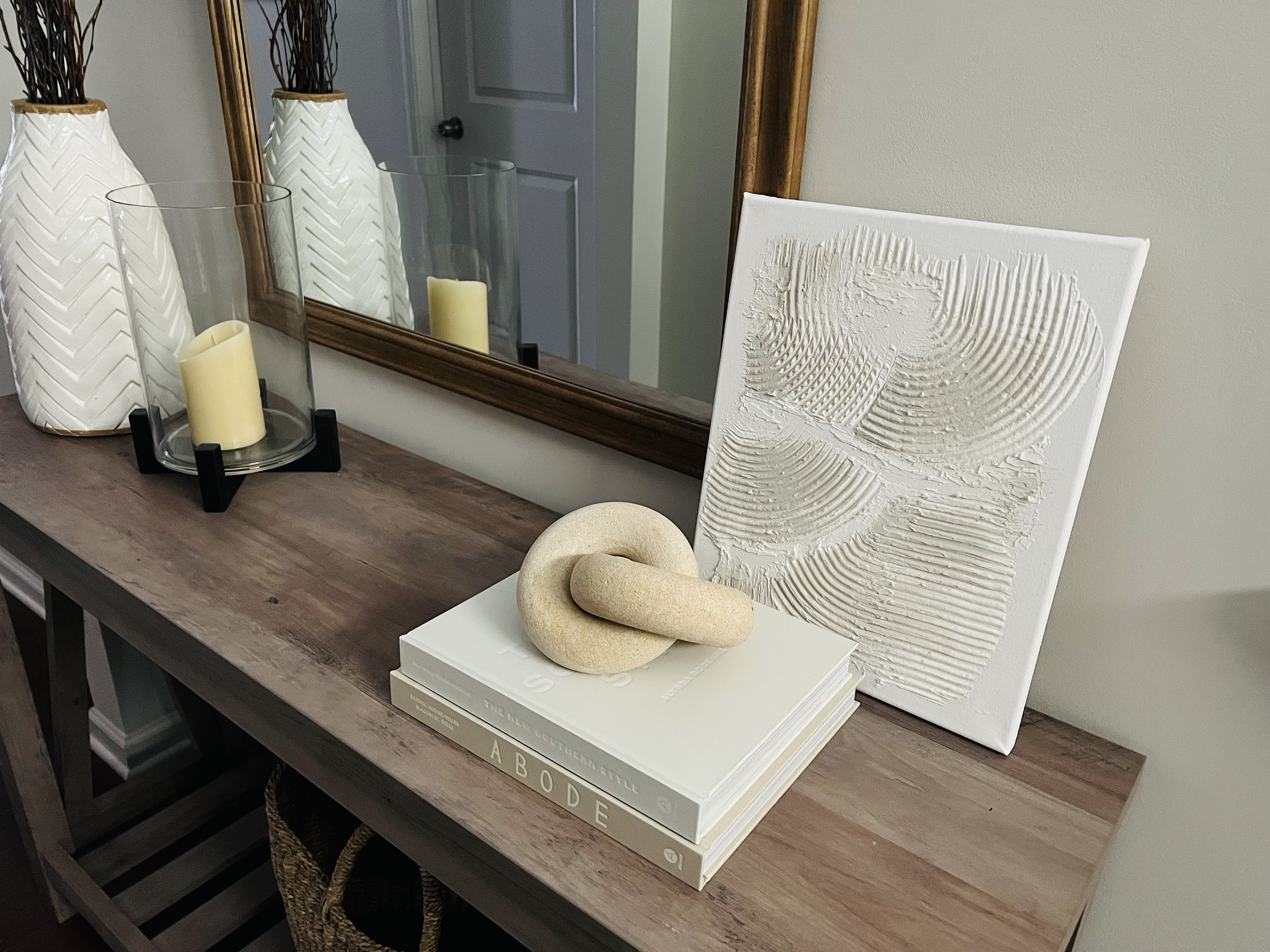 Textured Wall Art White Spackle Art Canvas Wall Art - Etsy