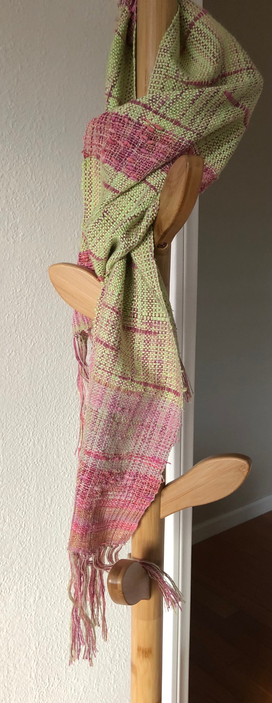 Silk Cotton & Rayon Handwoven Zen Style Shawl. Free Style - Etsy