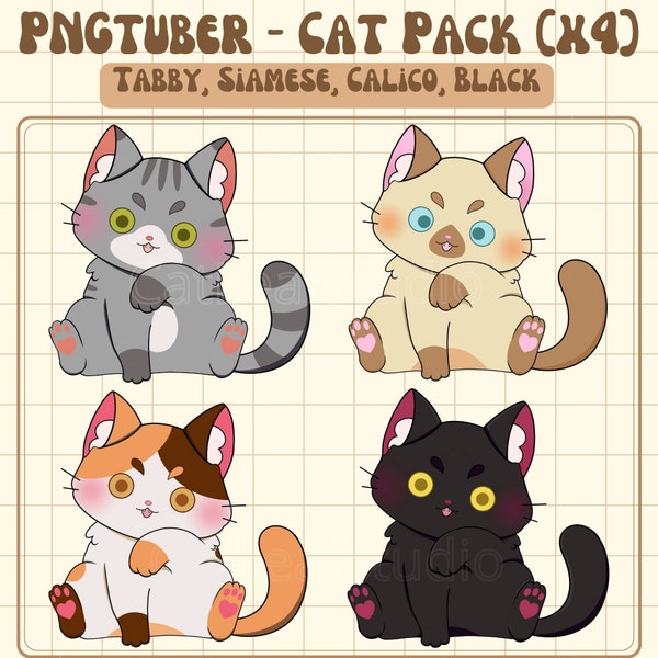 Pngtuber Pack - Etsy