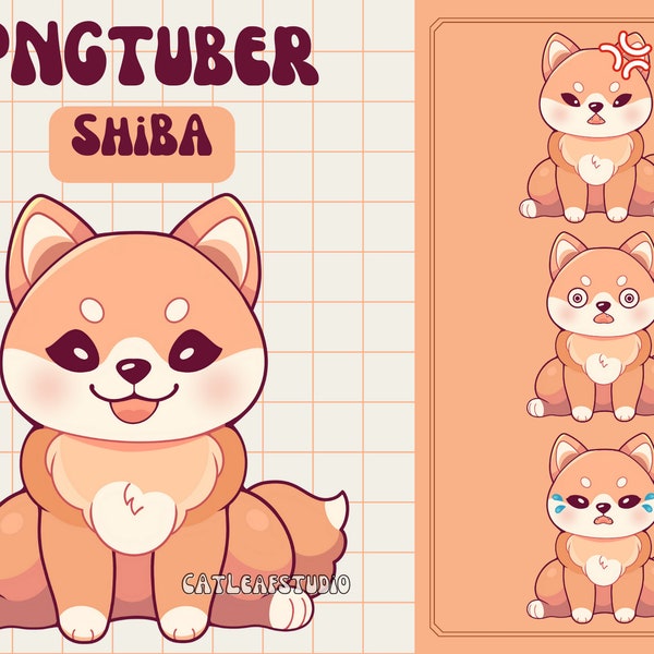 Vtuber Shiba - Etsy