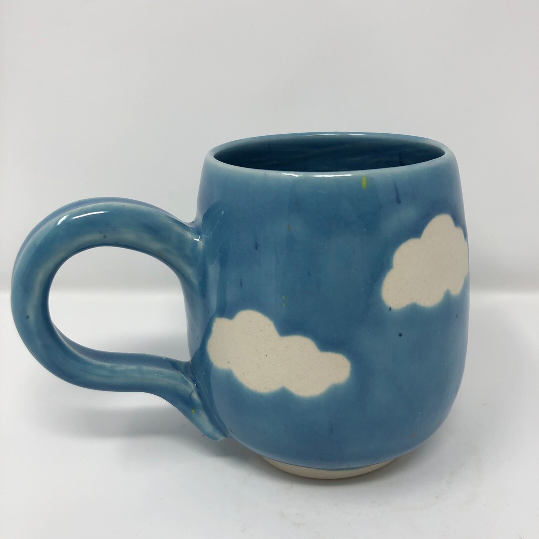 13oz Blue Speckled Cloud Sassy Mug - Etsy
