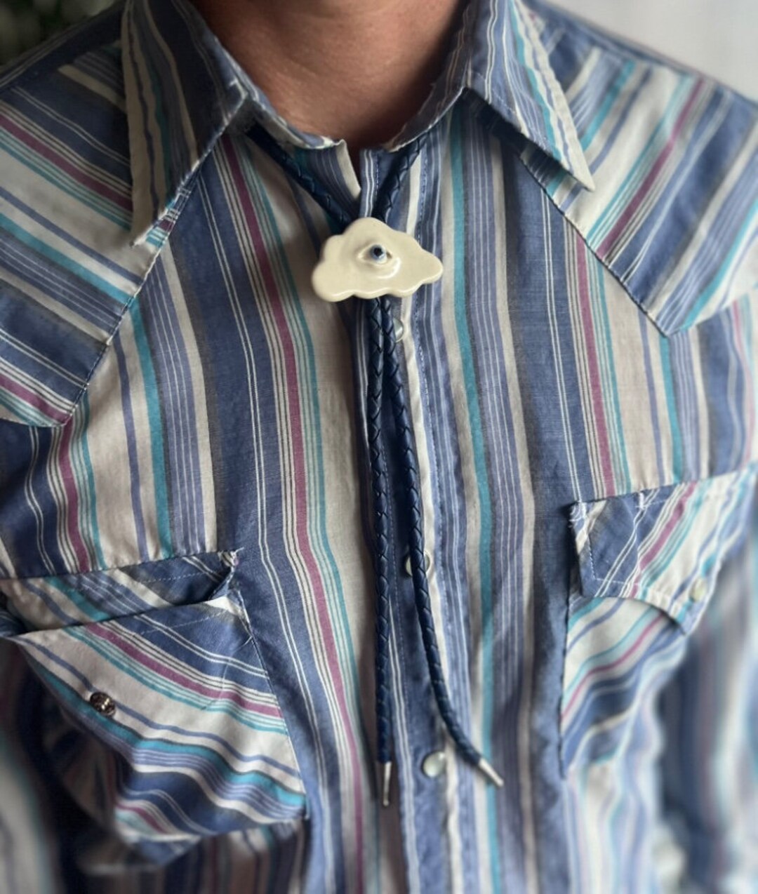 Cloud Eye Bolo Tie - Etsy