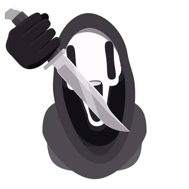Animated Emote for Twitch - Ghostface 2 - DBD Animated Emotes - Etsy
