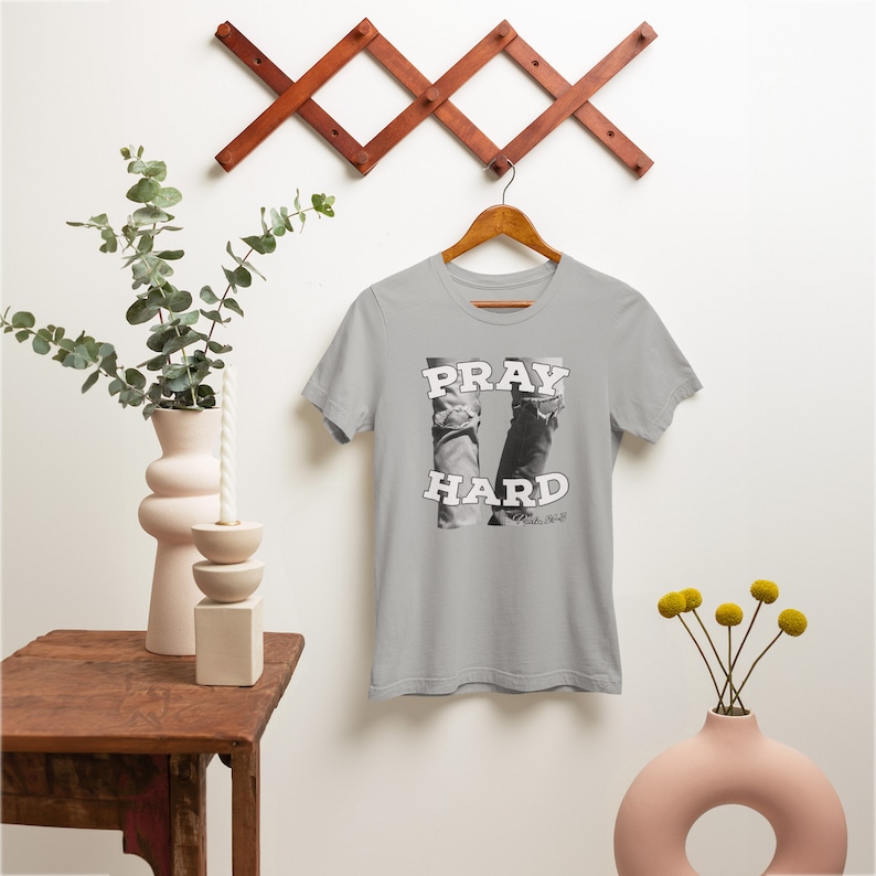 Pray Hard Worn Knees, Pastor Gift, Mens Gift, Unisex Prayer Shirt ...