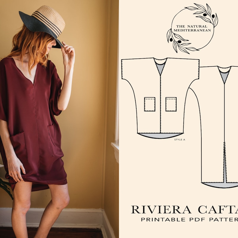 Caftan Sewing Pattern - Etsy