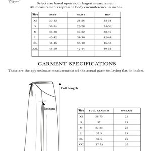 Women's Wide Leg Culotte Wrap Cropped Pants Printable PDF Home Sewing ...