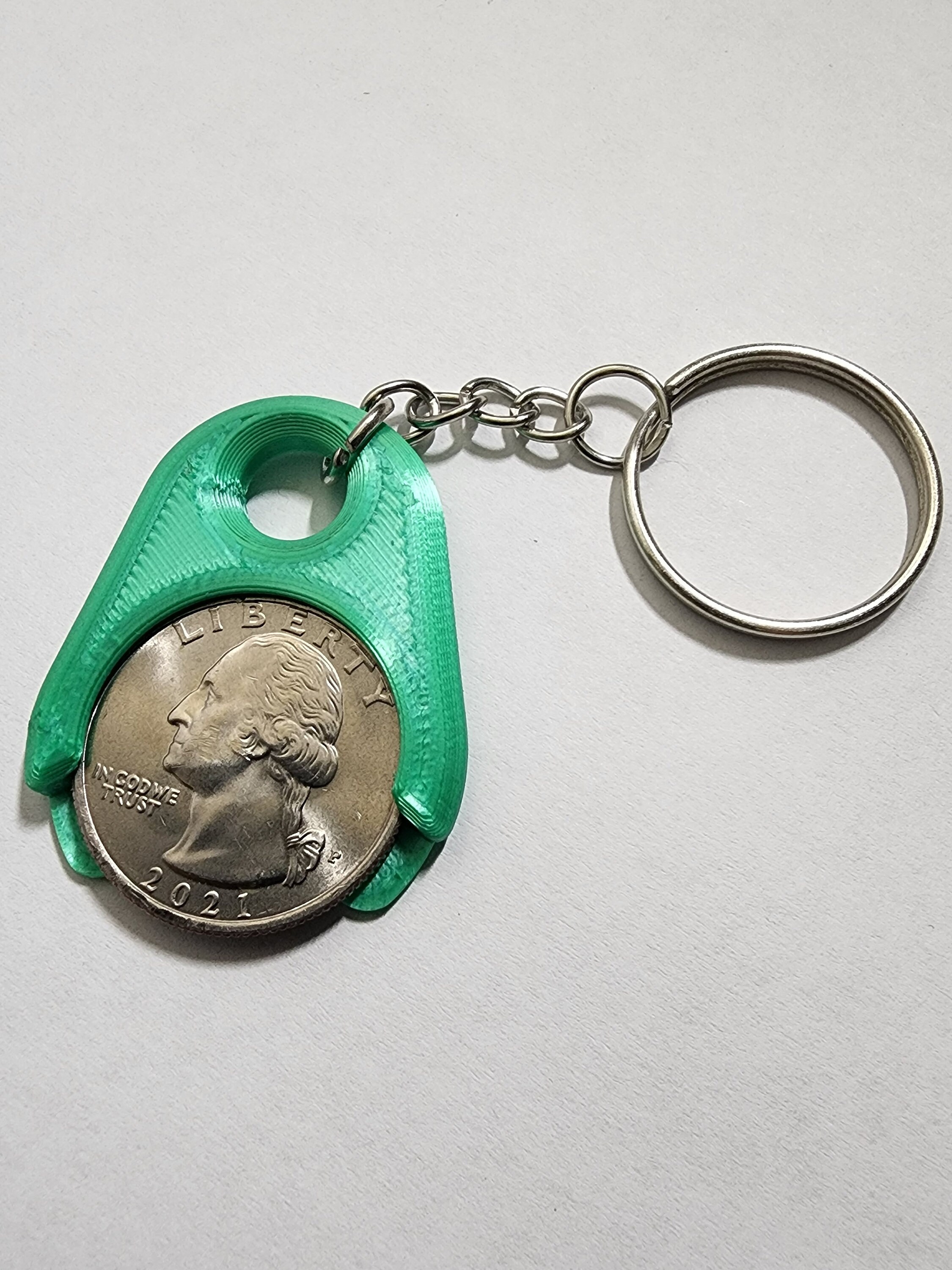 Aldi Token Quarter Keeper 3D Printed tracking Numbers - Etsy
