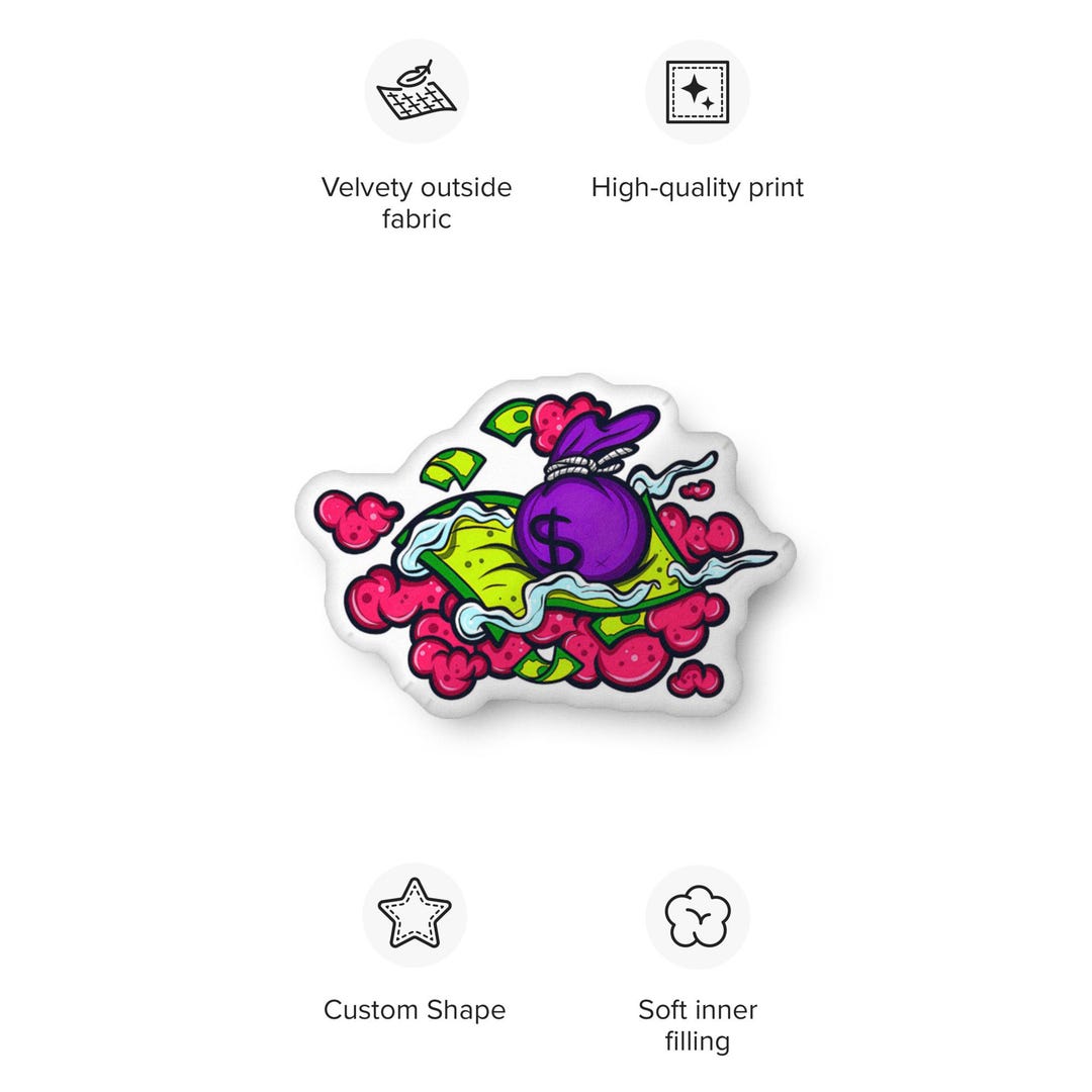 Money Bag Magic Carpet Pillow – Ride the Wave of Wealth! - Etsy