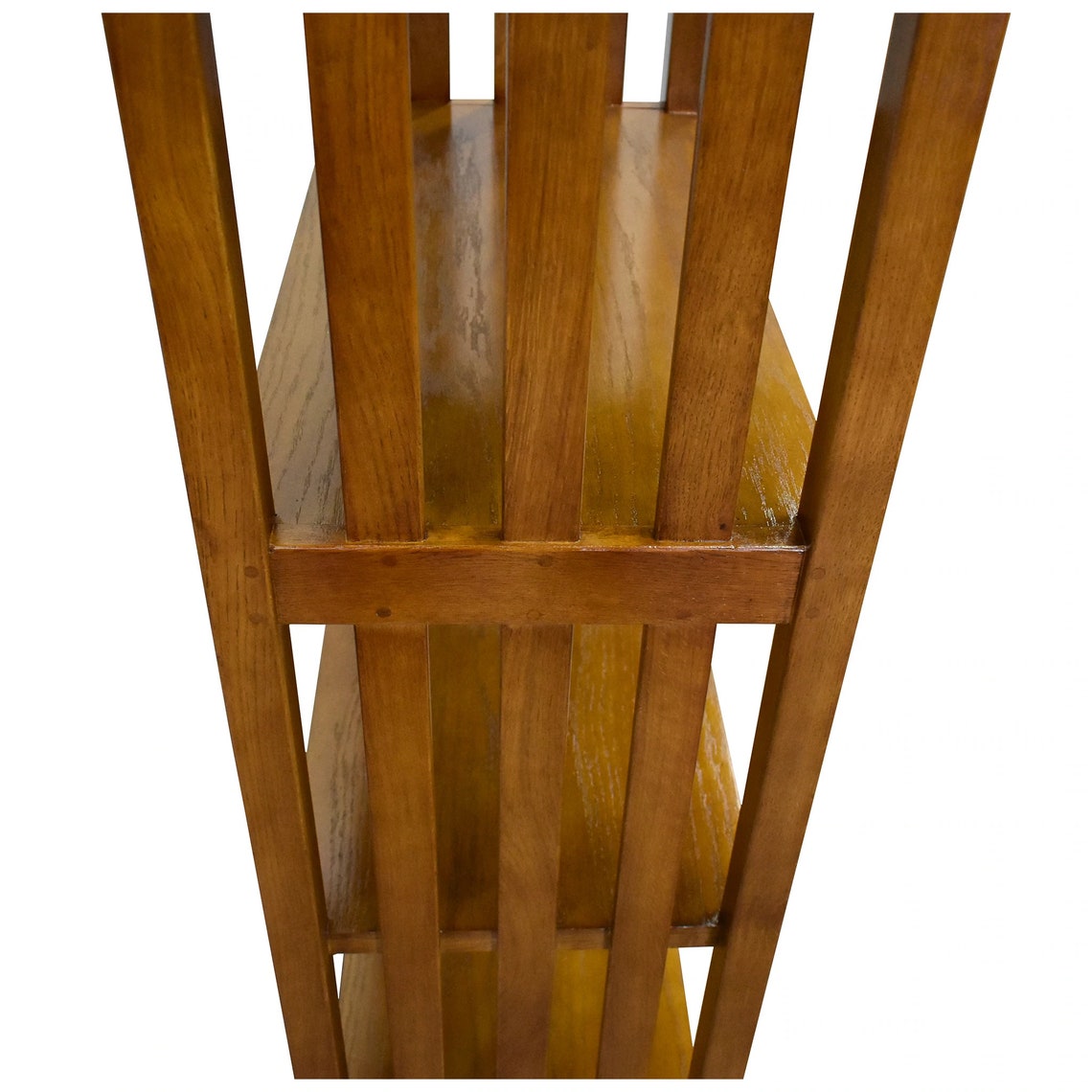 Prairiefurnitureshop Mission Spindle Side 5 Shelf Bookcase - Etsy