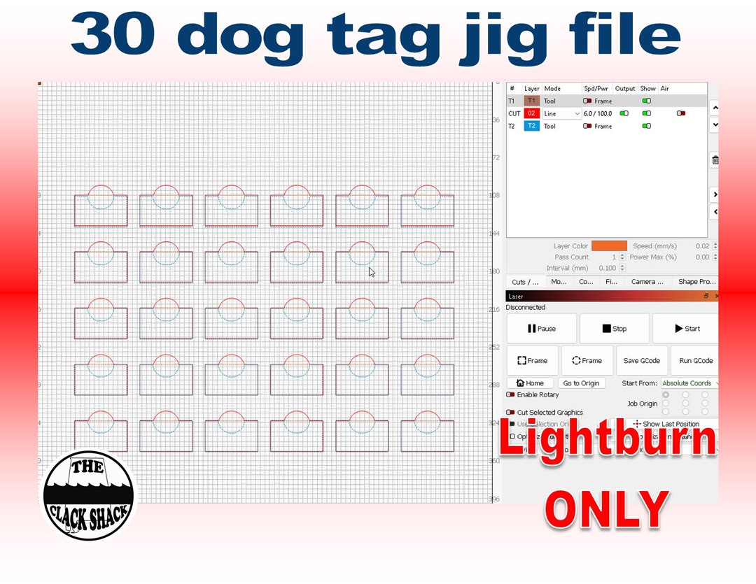 30 Piece Dog Tag Jig File - Etsy