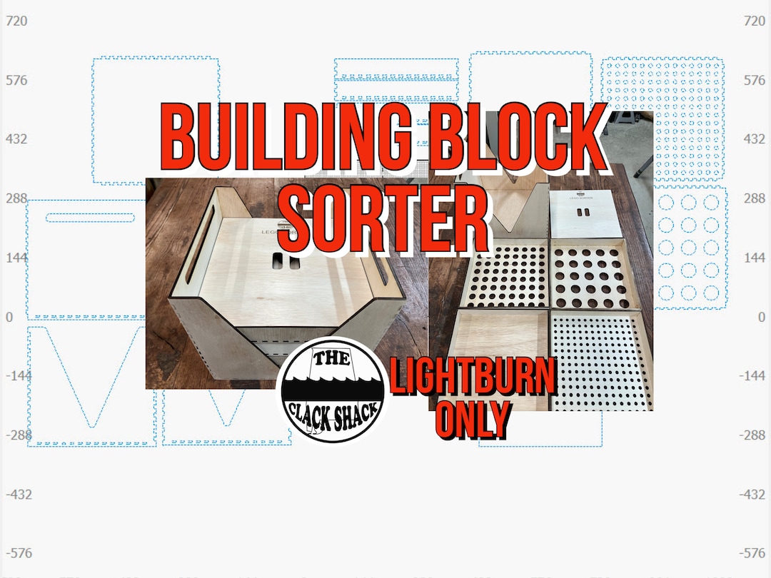 Building Block Sorter (FILE ONLY) - Etsy