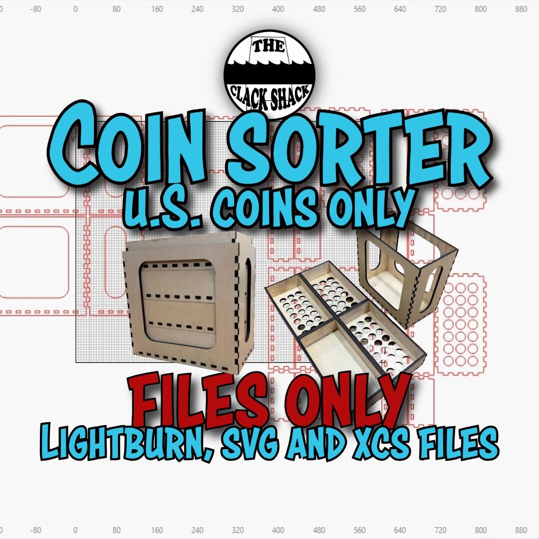 Coin Sorter Box (FILE ONLY) - Etsy