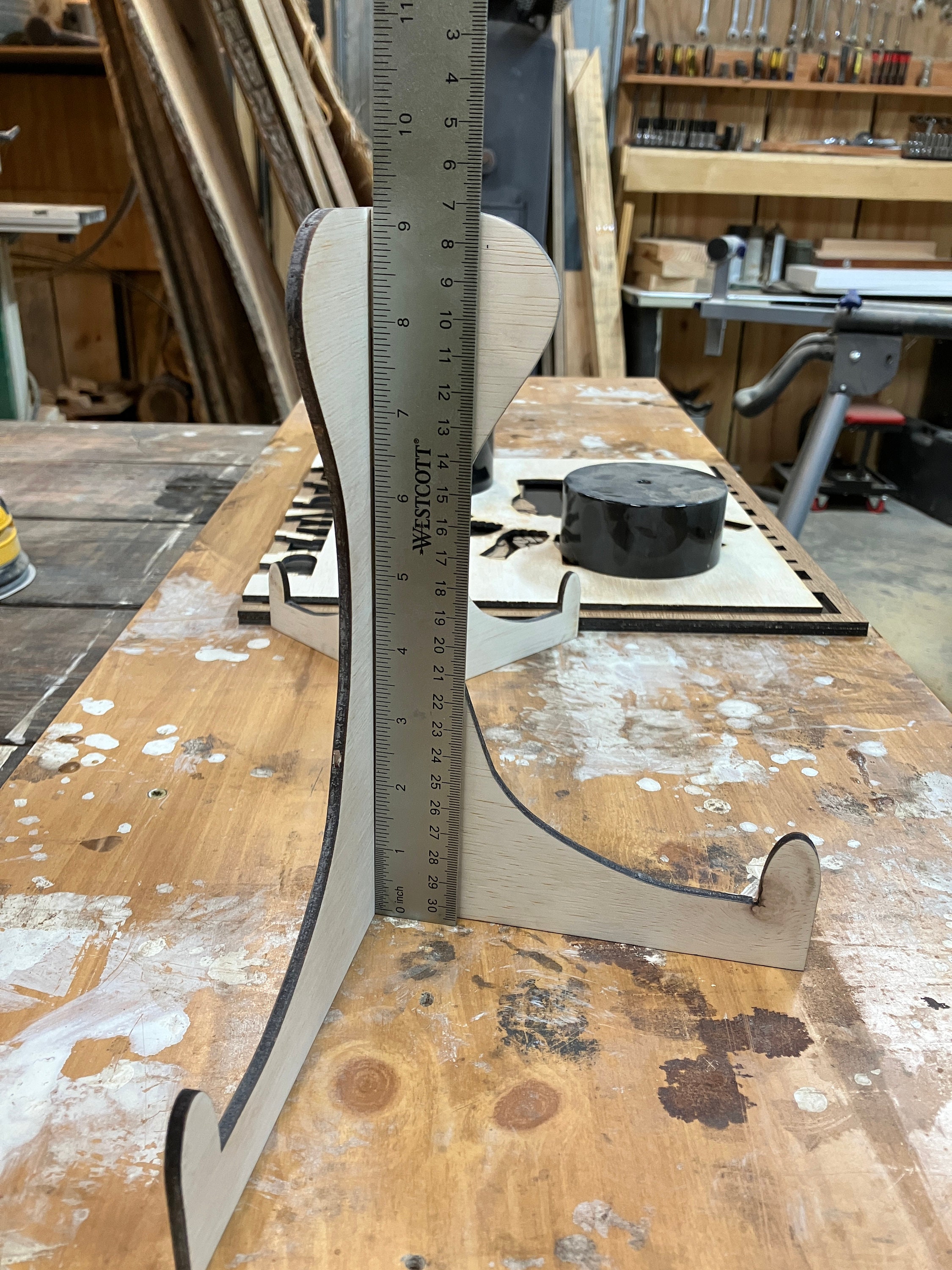 9 Inch Stand burn File for 4.5 Mm Stock - Etsy