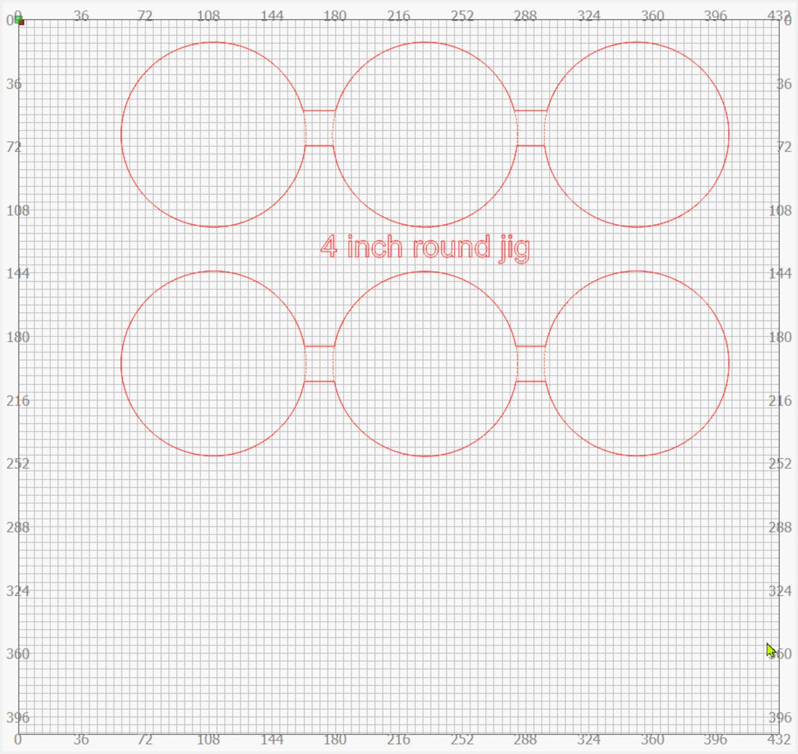 4 Inch Coaster Jig - (SQUARE AND ROUND) - Etsy