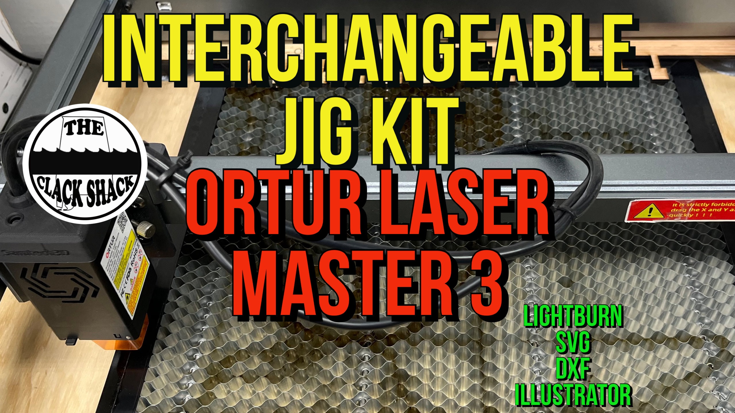 Interchangeable Jig Kit- Ortur Laser Master 3 (FILE) - Etsy