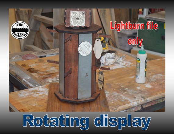 Rotating Display Burn File lightburn Only - Etsy