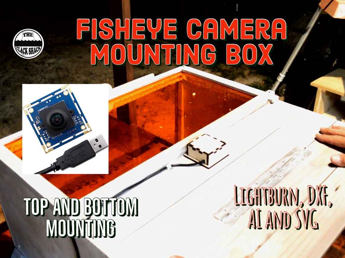 Fisheye Camera Mounting Box BURN FILE - Etsy