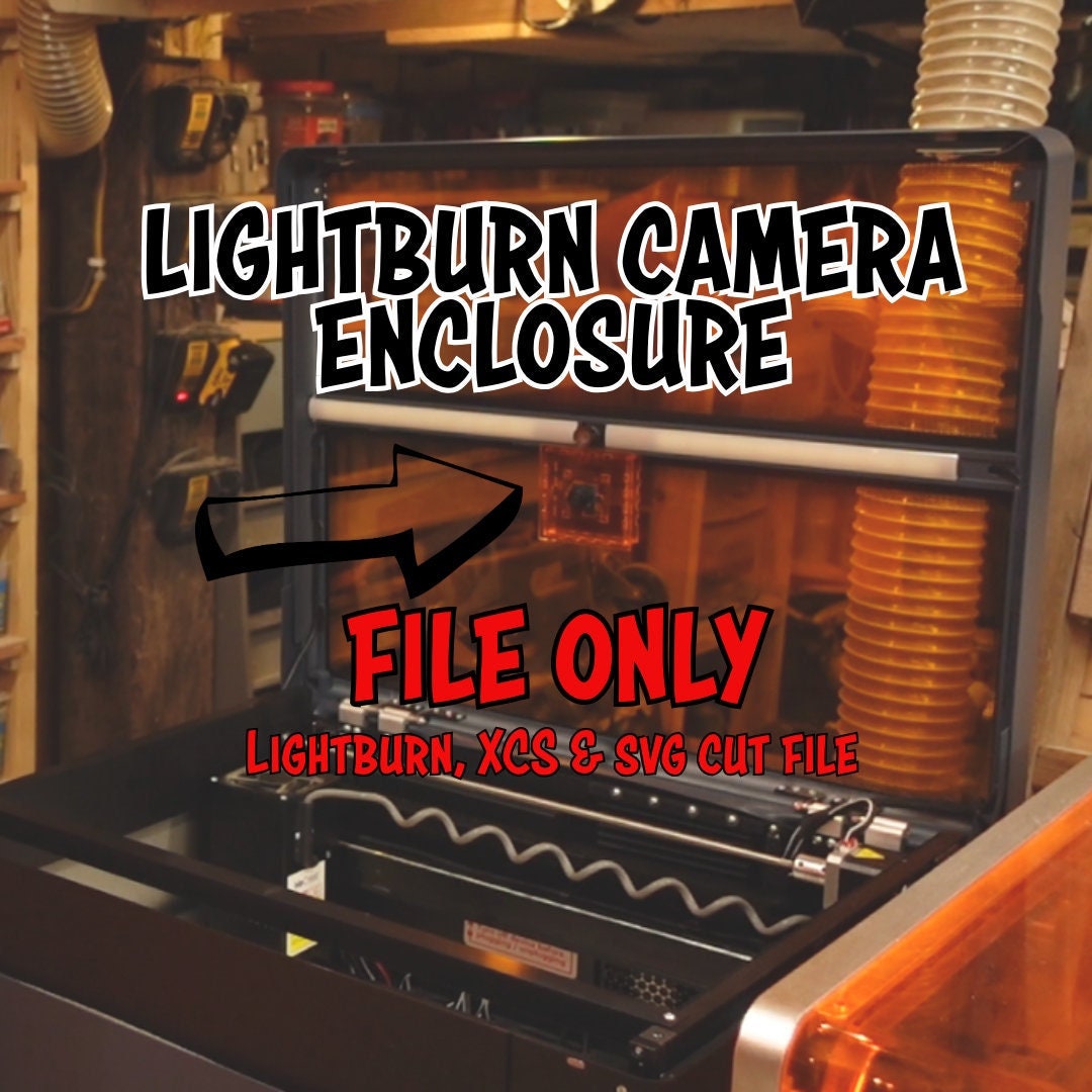 Lightburn Camera Mount (FILE) - Etsy