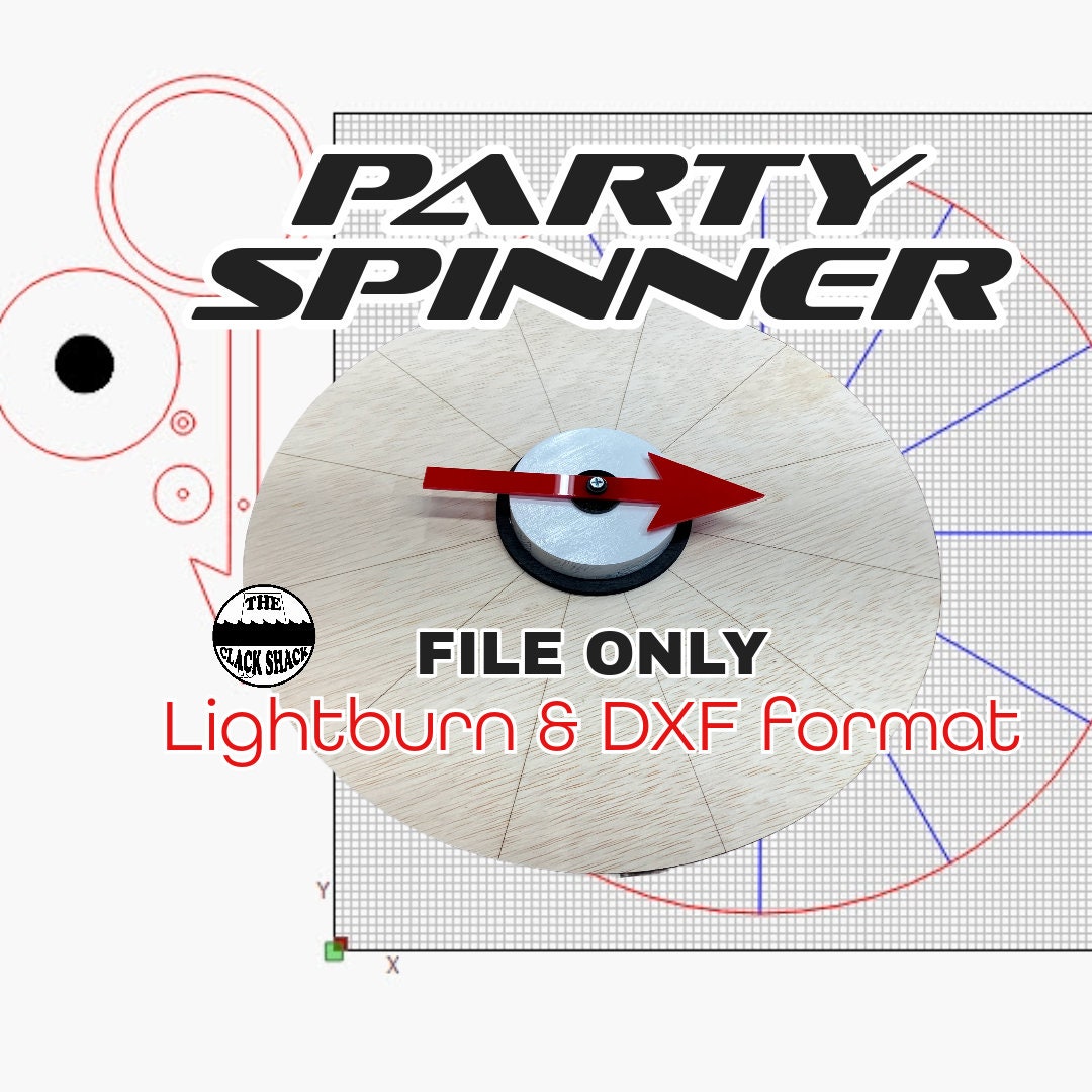 Party Spinner (FILE ONLY) - Etsy