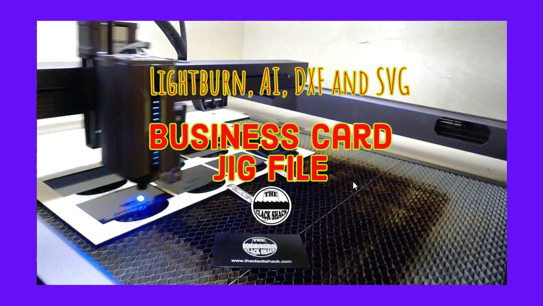 Business Card Jig File (FILE) - Etsy