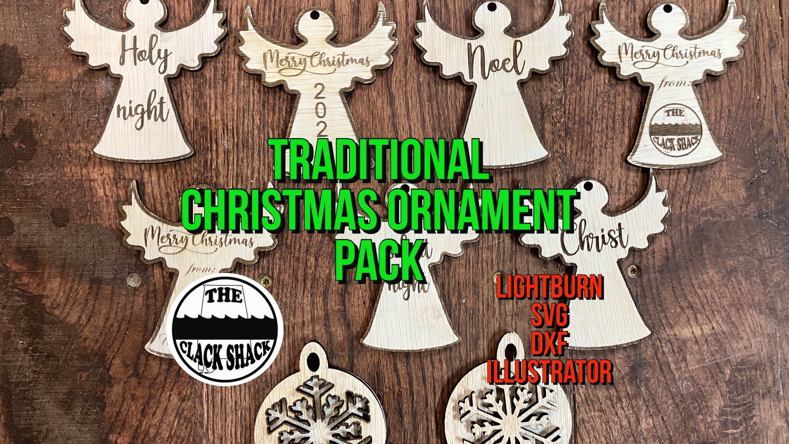 Traditional Christmas Ornaments (FILE) - Etsy