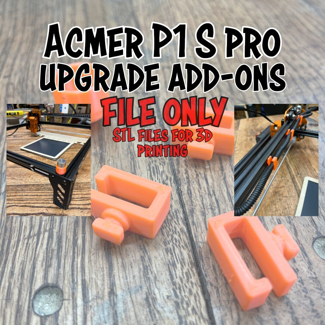 Acmer P1 S Pro Add-ons (FILE ONLY) - Etsy