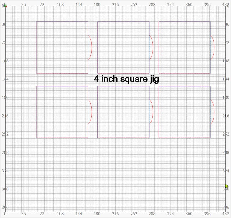 4 Inch Coaster Jig - (SQUARE AND ROUND) - Etsy