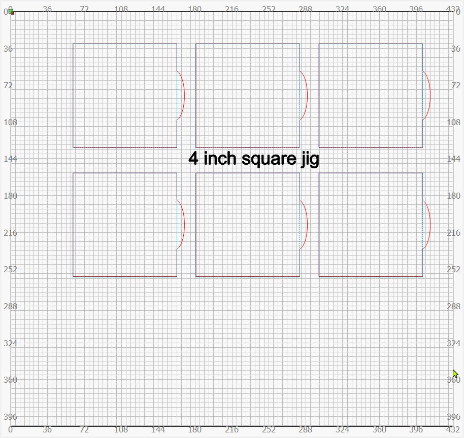 4 Inch Coaster Jig - (SQUARE AND ROUND) - Etsy