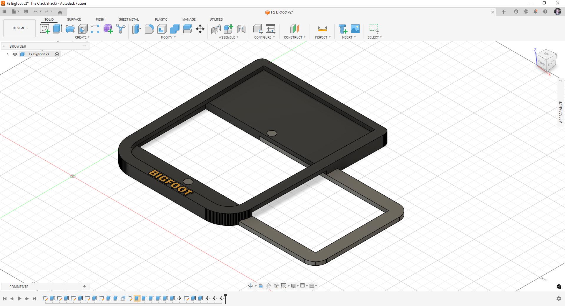 Xtool F1 or F2 RA3 Adapter Aka BIGFOOT (FILE ONLY) - Etsy