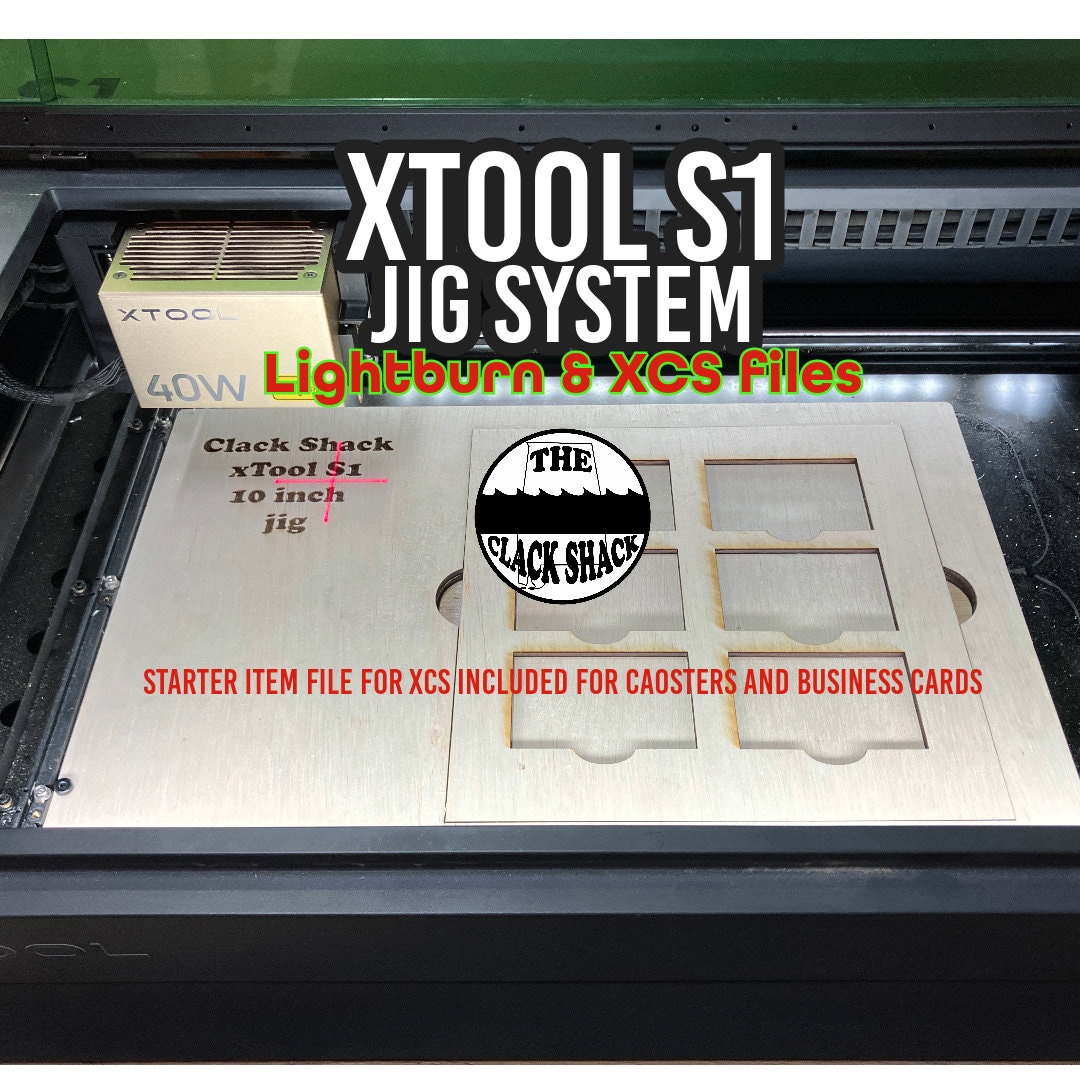 Xtool S1 Jig System (FILE ONLY) - Etsy
