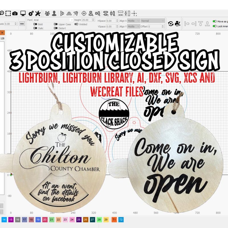 Open Closed Sign - Etsy