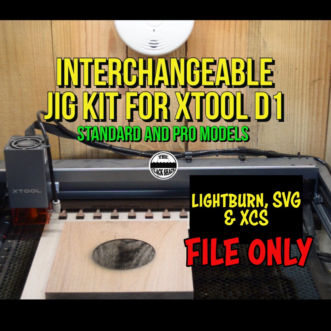 Interchangeable Jig Kit- Xtool D1 and Pro (FILE) - Etsy