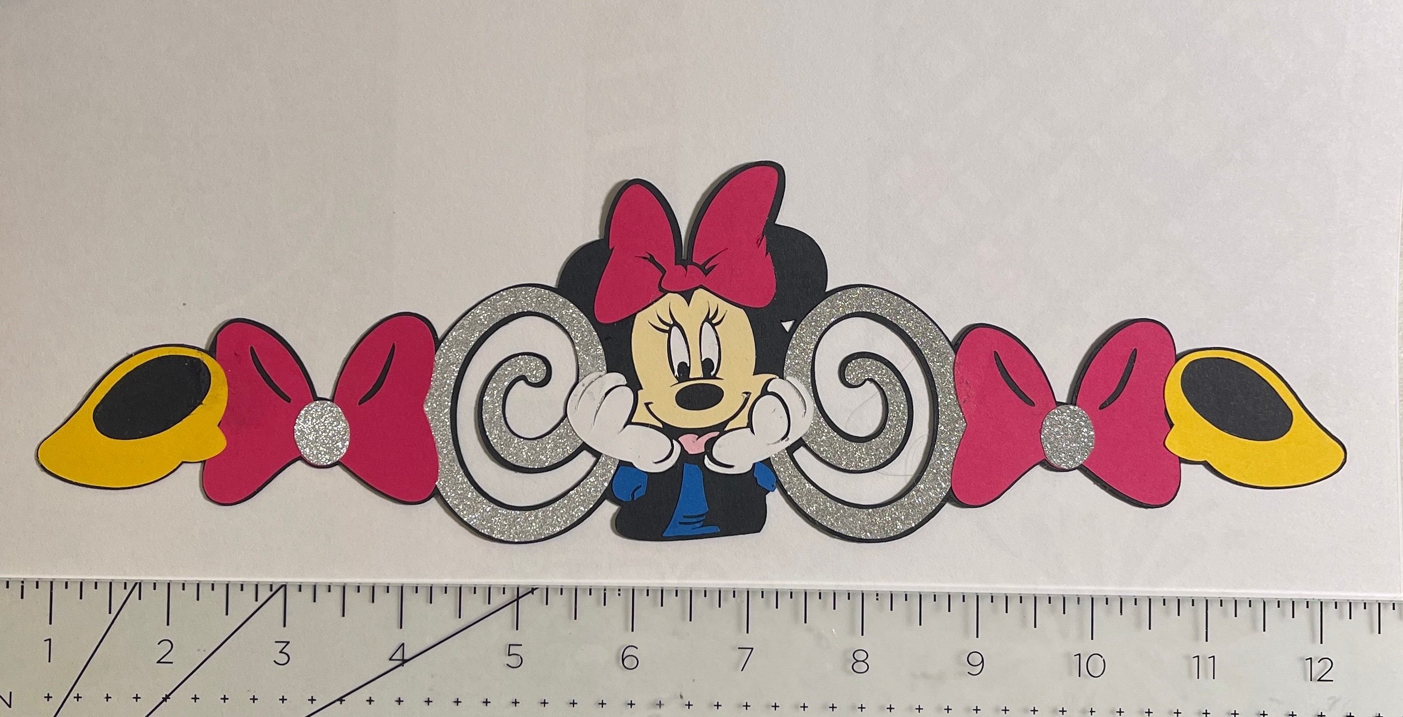 Disney Scrapbook Borders Mickey Minnie Donald Goofy - Etsy