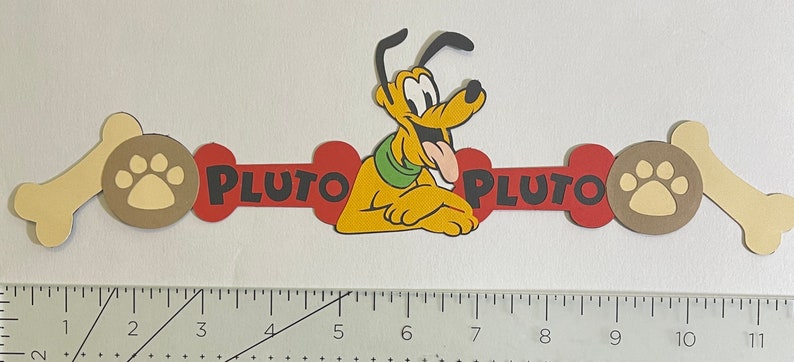 Disney Scrapbook Borders Mickey Minnie Donald Goofy - Etsy