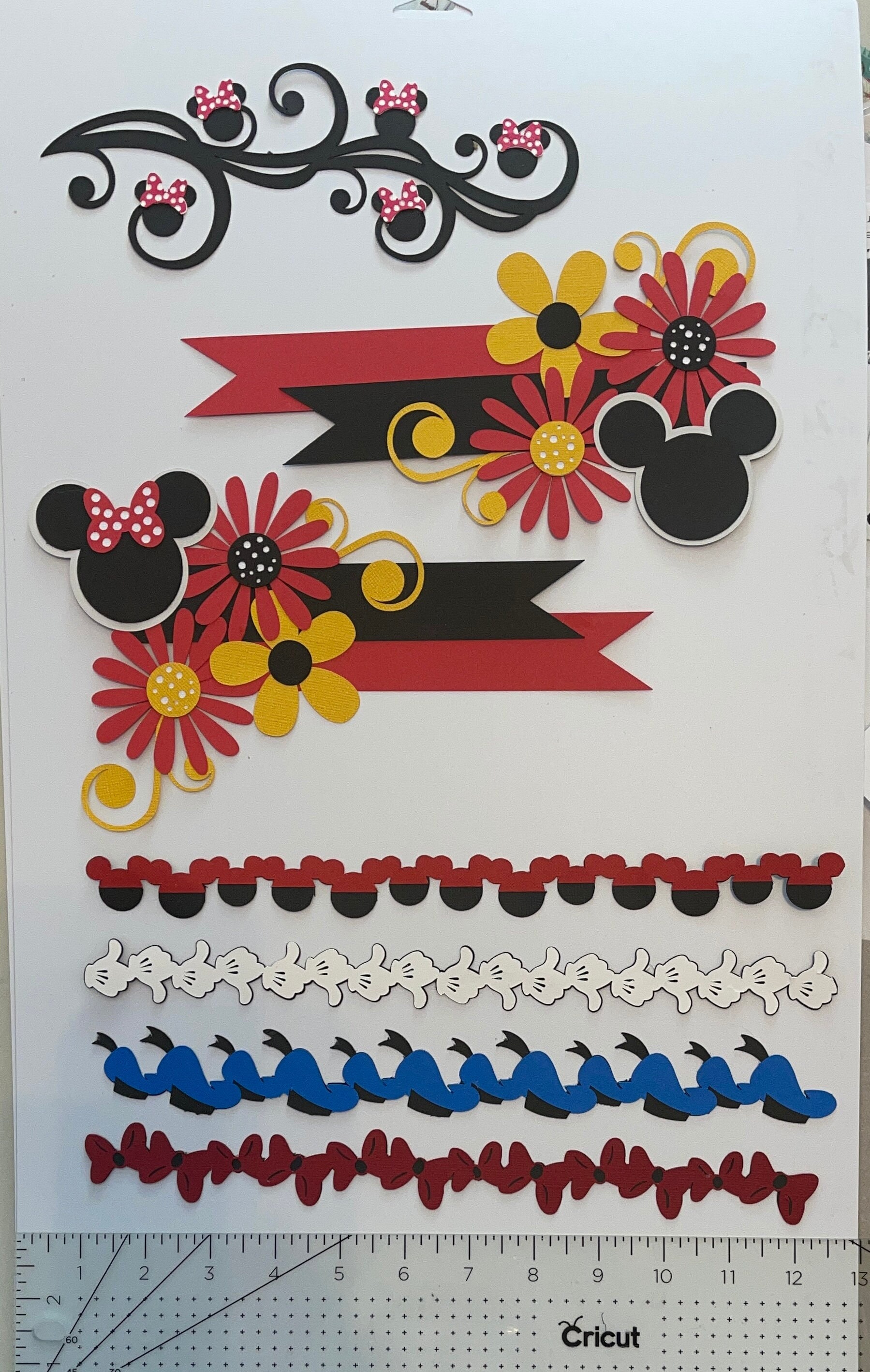 Disney Borders Embellishments Die Cuts Flourishes - Etsy