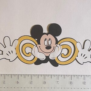 Disney Scrapbook Borders, Mickey, Minnie, Donald, Goofy, Pluto, Winnie ...