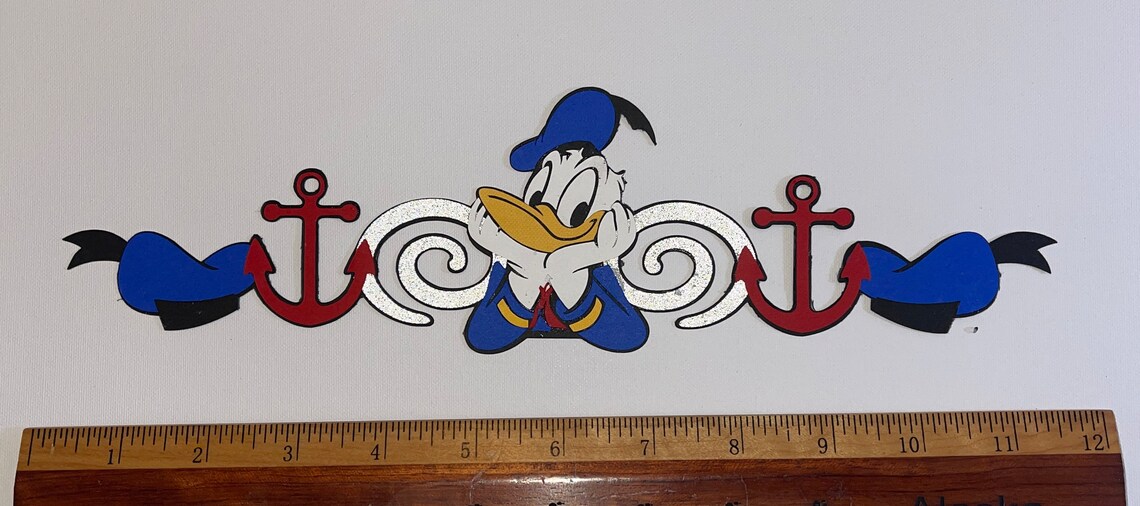 Disney Scrapbook Borders Mickey Minnie Donald Goofy - Etsy