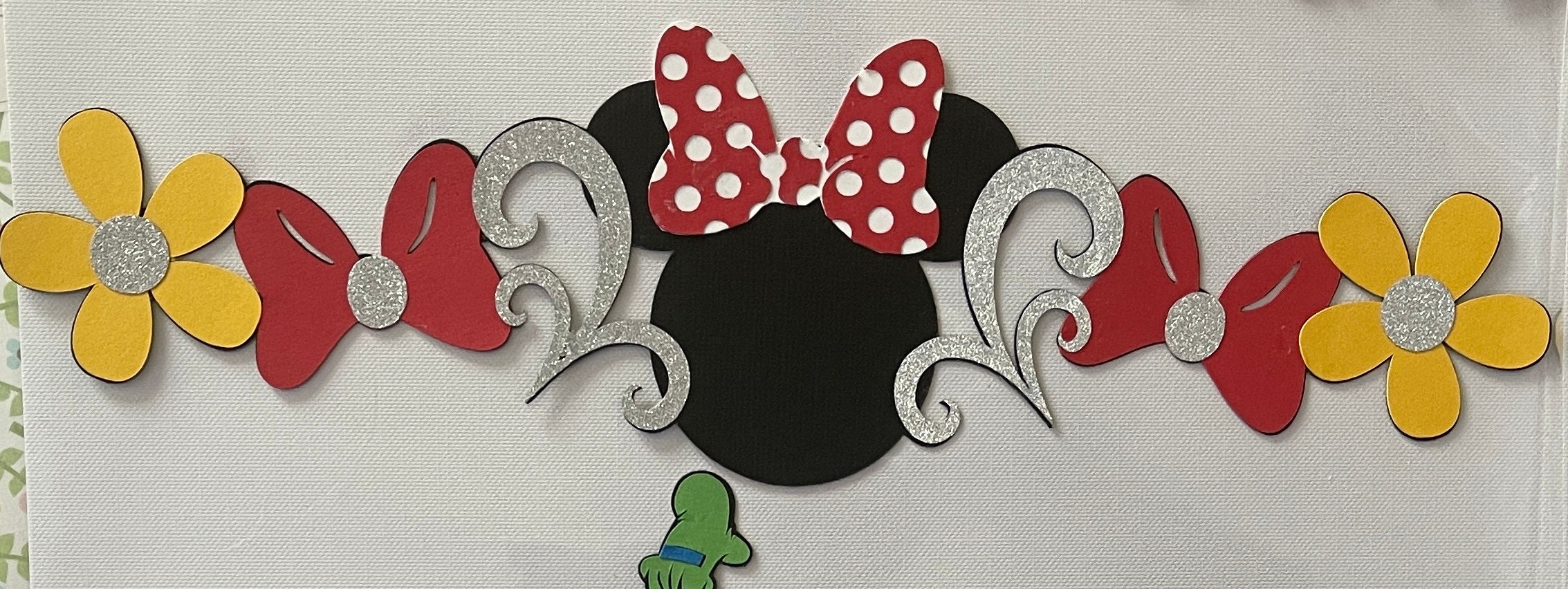 Disney Scrapbook Borders Mickey Minnie Donald Goofy - Etsy