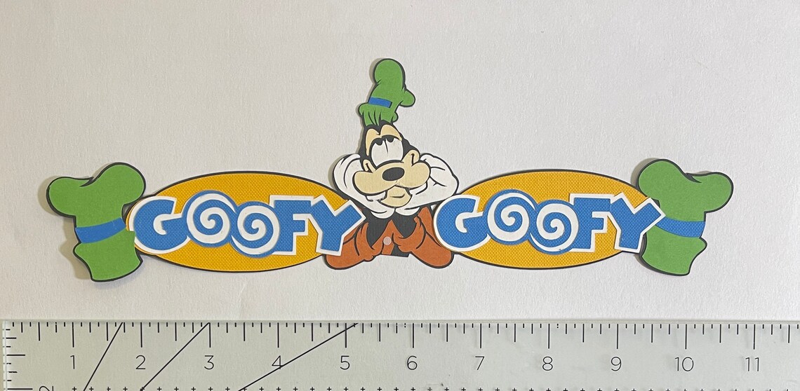 Disney Scrapbook Borders Mickey Minnie Donald Goofy - Etsy