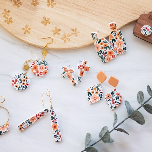 Spring Earrings - Etsy