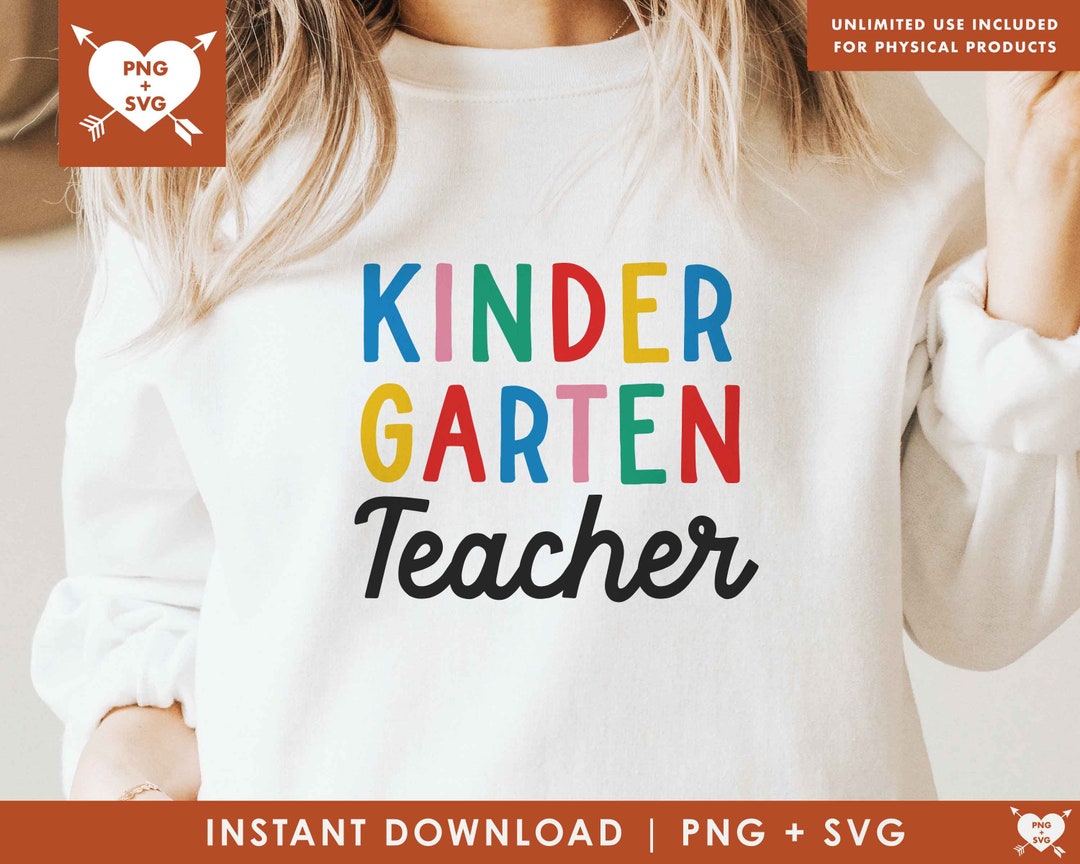 Kindergarten Svg, Kindergarten Png, Kindergarten Bundle Svg, Hello ...